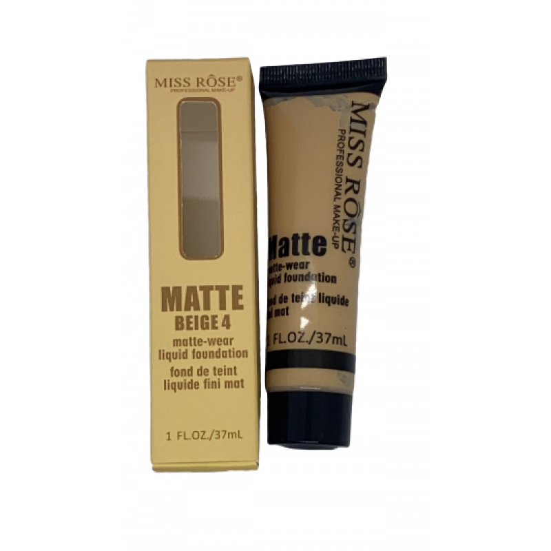 Base Líquida Matte Miss Rôse